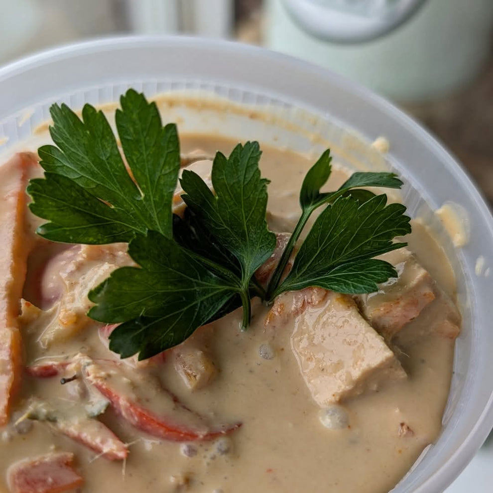 Thai Peanut Coconut TOFU SM – The Little Green Grocery